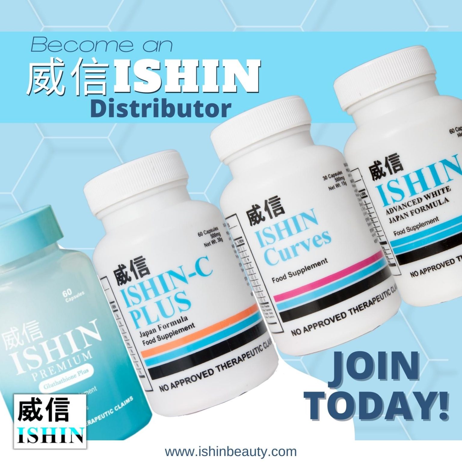 Become an ISHIN Distributor. Join Today! - Ishin